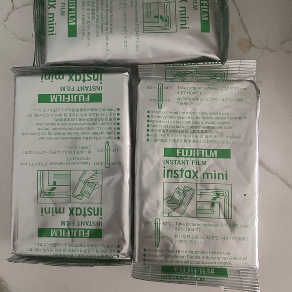 Fujifilm | Other | Instax Mini Camera Film 2 Packs | Poshmark